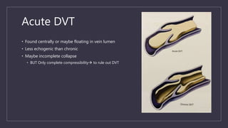 ultrasound DVT PHUDIT | PPTX