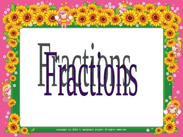 Learn Fraction | PPT | Physics | Science