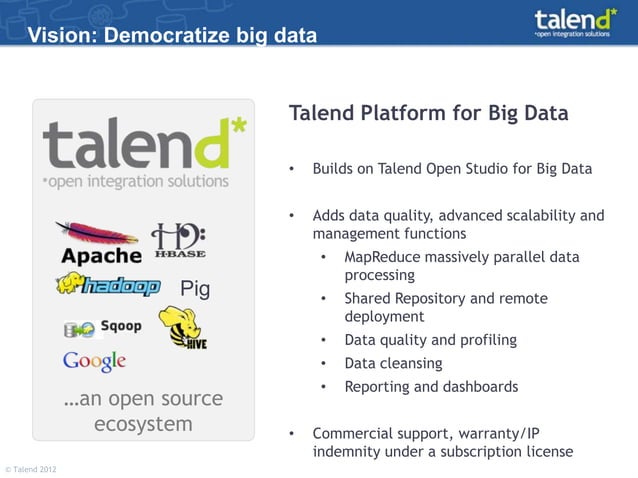 Talend Big Data Capabilities Overview | PPTX