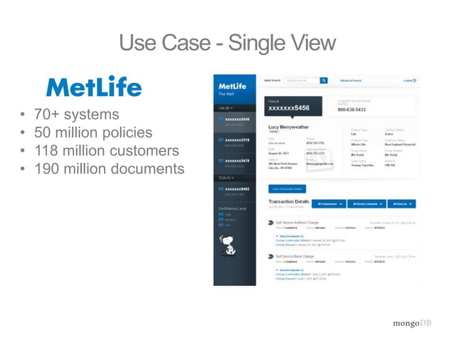 The Right (and Wrong) Use Cases for MongoDB | PPT