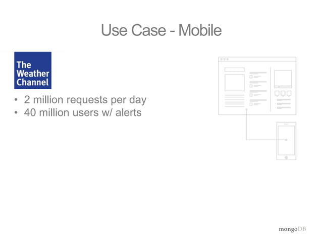 The Right (and Wrong) Use Cases for MongoDB | PPT
