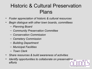 Planning & Historic Preservation: How Can Planners and Preservationists ...
