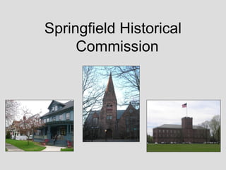 Planning & Historic Preservation: How Can Planners and Preservationists ...