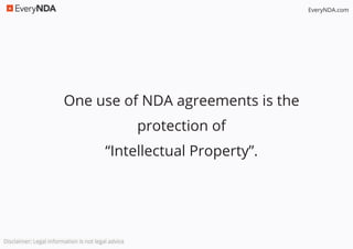 Can You Use an NDA to Protect an Idea or Concept? | PDF