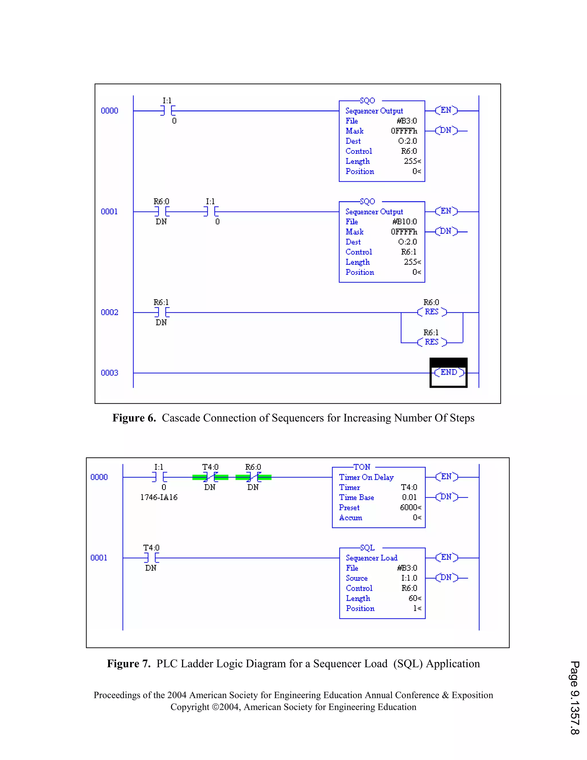 PLC: Uso de funciones de secuenciador SQO en control industrial | PDF