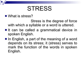 Use Of Stress And Intonation In Newspaper Headings | PPT