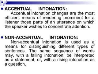 Use Of Stress And Intonation In Newspaper Headings | PPT