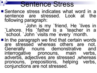 Use Of Stress And Intonation In Newspaper Headings | PPT