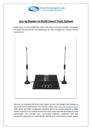 Use 4g Router to Build Smart Trails System.pdf