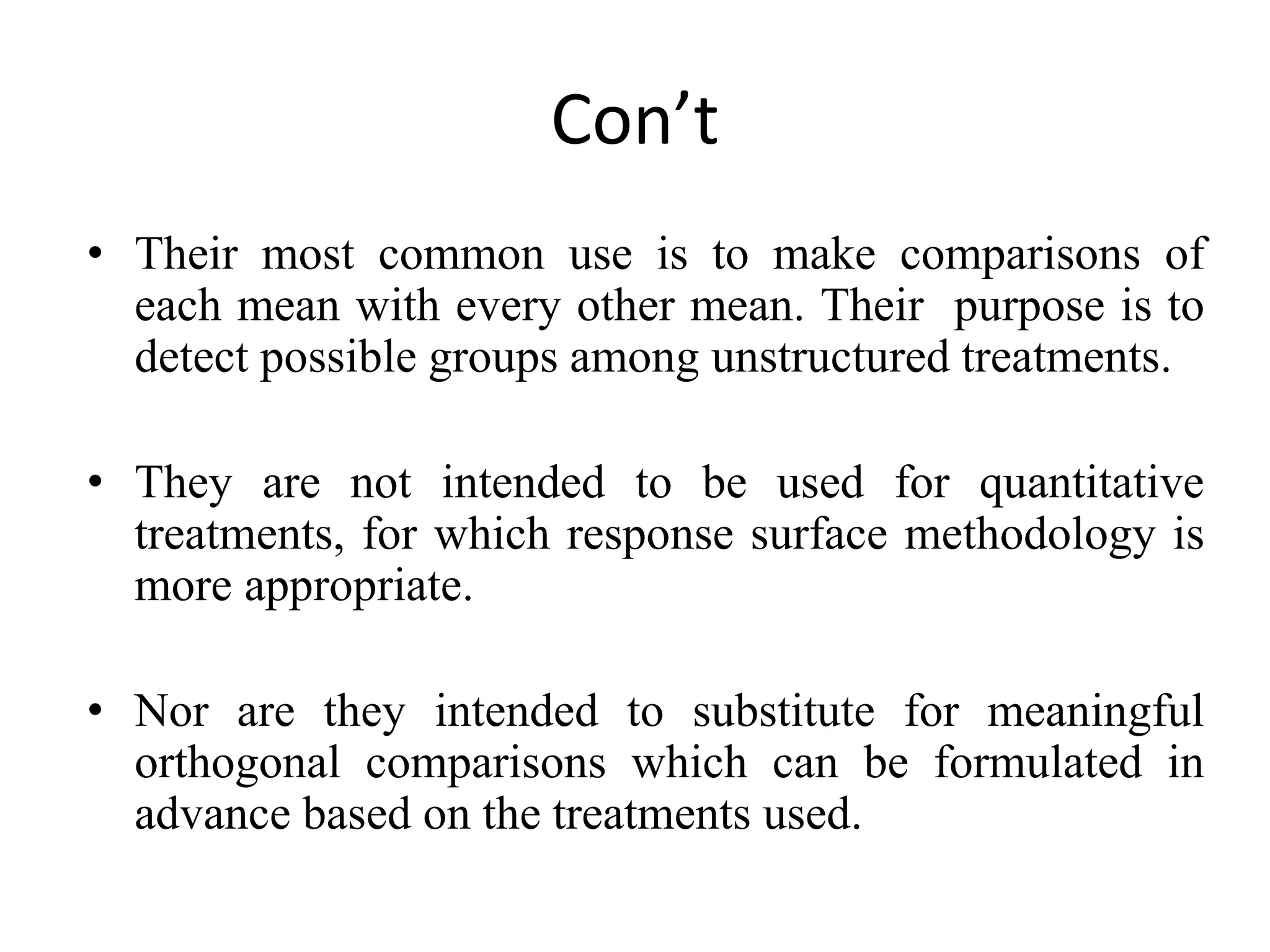 Use and misuse of multiple comparison procedure ppt by kenneth tembe oduor | PPT