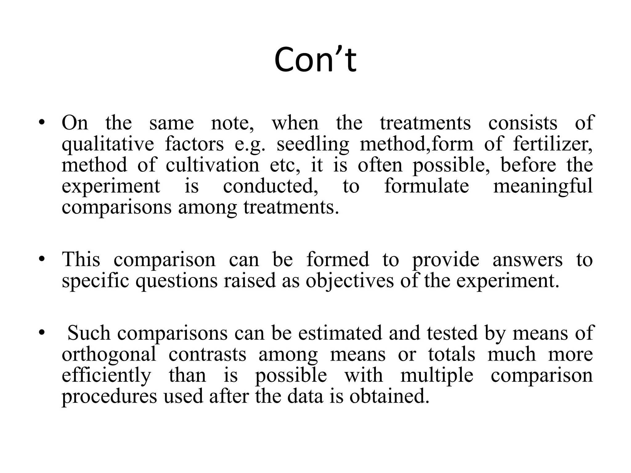 Use and misuse of multiple comparison procedure ppt by kenneth tembe oduor | PPT
