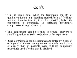 Use and misuse of multiple comparison procedure ppt by kenneth tembe oduor | PPT