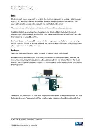 Use basic applications and programs | PDF