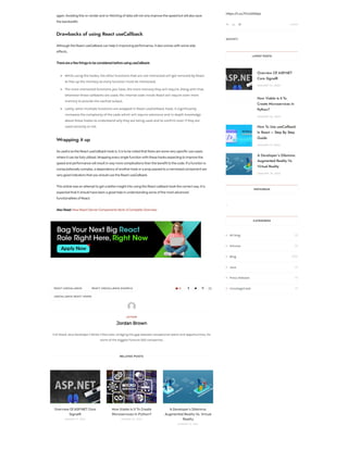 How To Use useCallback In React – Step By Step Guide | PDF