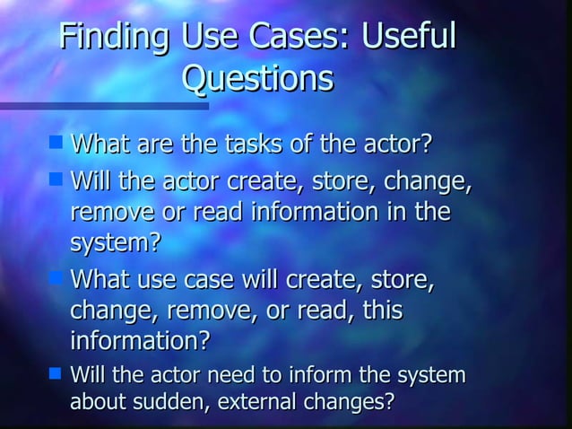 Use Case approach | PPT