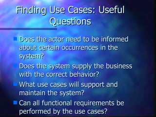 Use Case approach | PPT