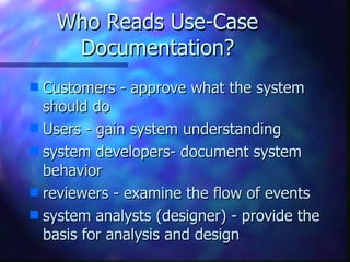 Use Case approach | PPT