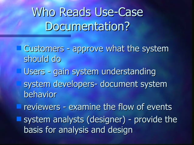 Use Case approach | PPT