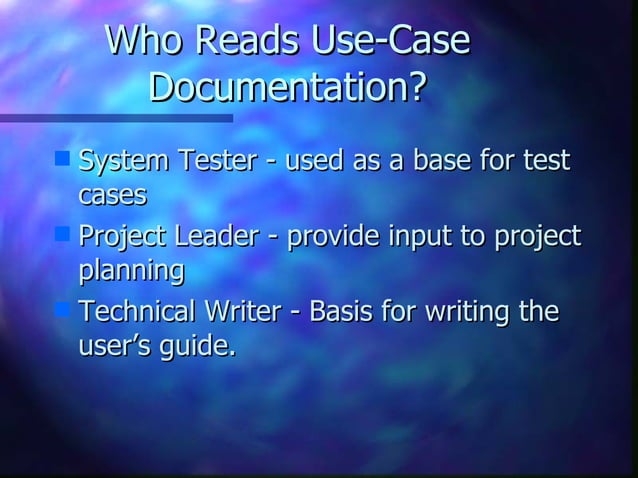 Use Case approach | PPT