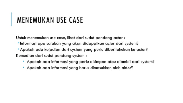 Use Case Diagram Uza UML Ba EStudante Sira | PPT