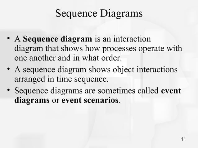 Use case Diagram and Sequence Diagram | PPT | Technology & Computing