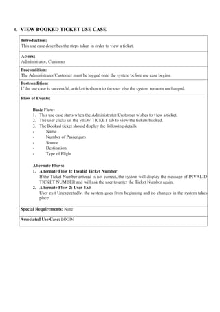 USE CASE DESCRIPTION of Air Ticket Reservation system.docx