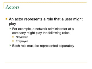 Use casediagrams | PPT | Technology & Computing