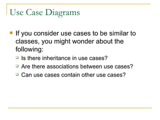 Use casediagrams | PPT | Technology & Computing