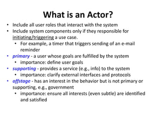 Use case diagrams | PDF