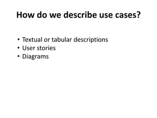 Use case diagrams | PPT