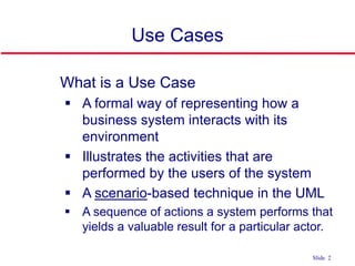 Use case diagrams | PPT