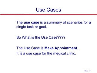 lecture 04 use cases unified modelling language 2 | PPT
