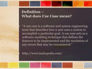 Use case diagrams 2014 | PPTX | Operating Systems | Computer Software ...
