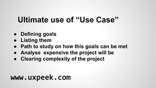 Use case in ux | PPT