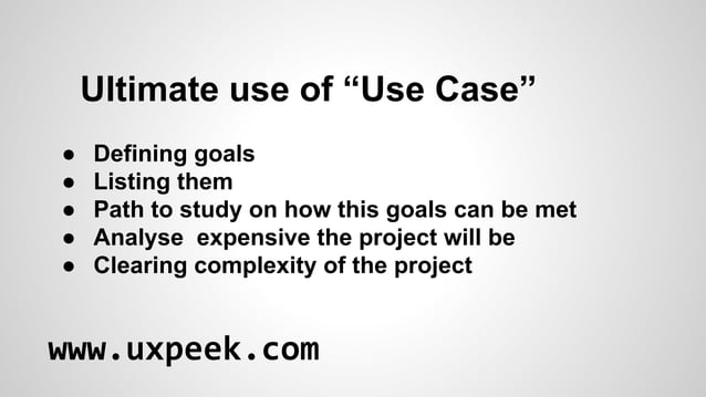 Use case in ux | PPT