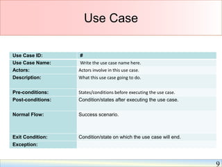 Use Case Model with components in software.ppt