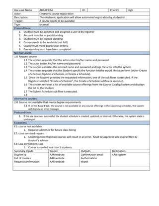 Use case name | DOCX