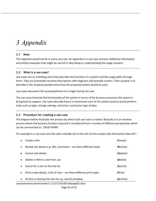 Custom Closet Use Cases v1 | DOCX | Computing | Technology & Computing
