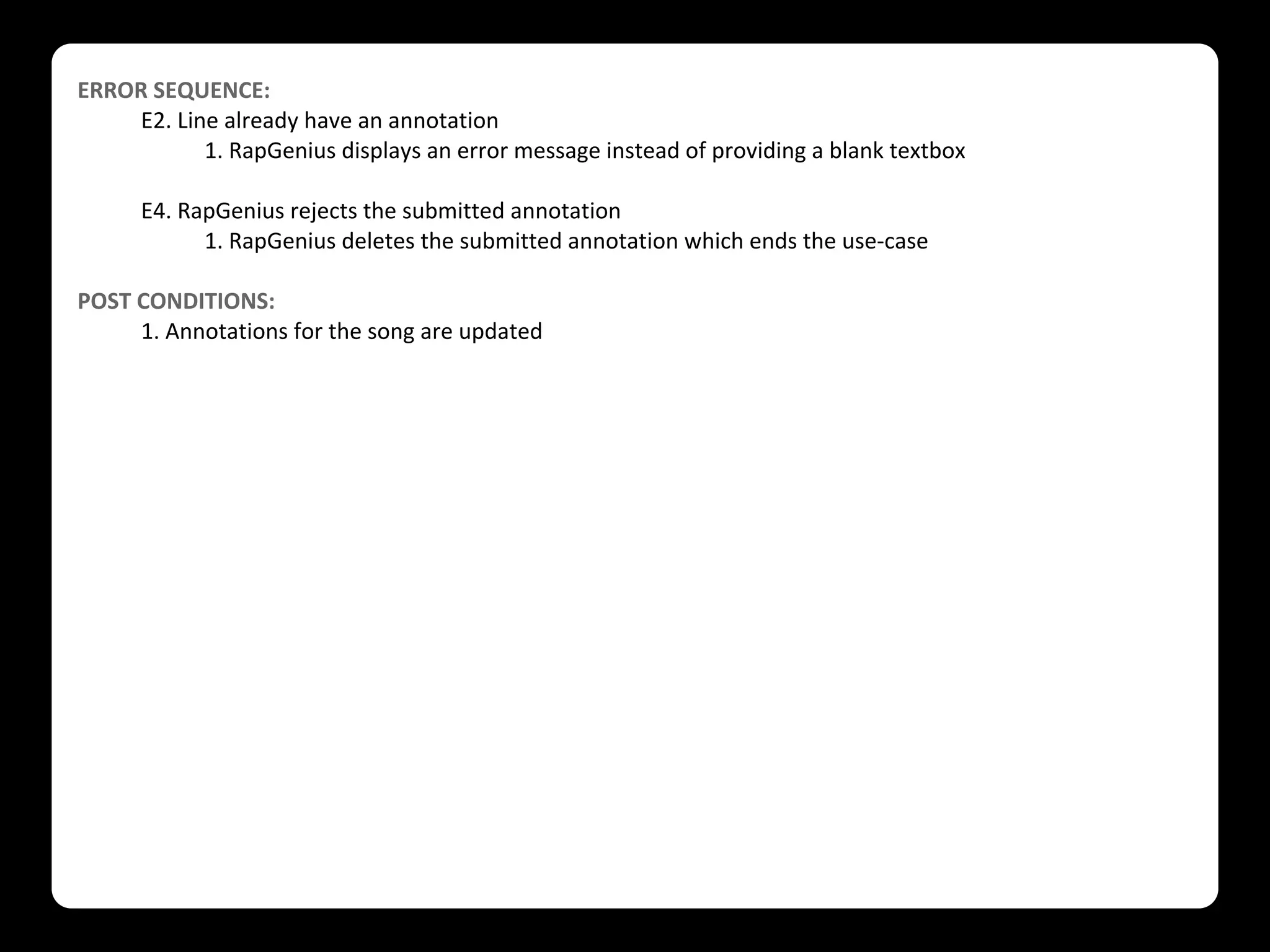 Use Case Narratives | PDF | Technology & Computing