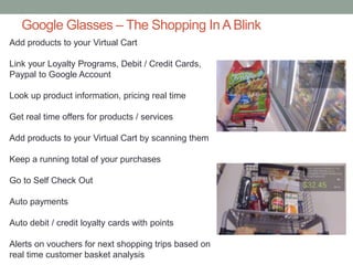 Google Glasses in Retail | PDF