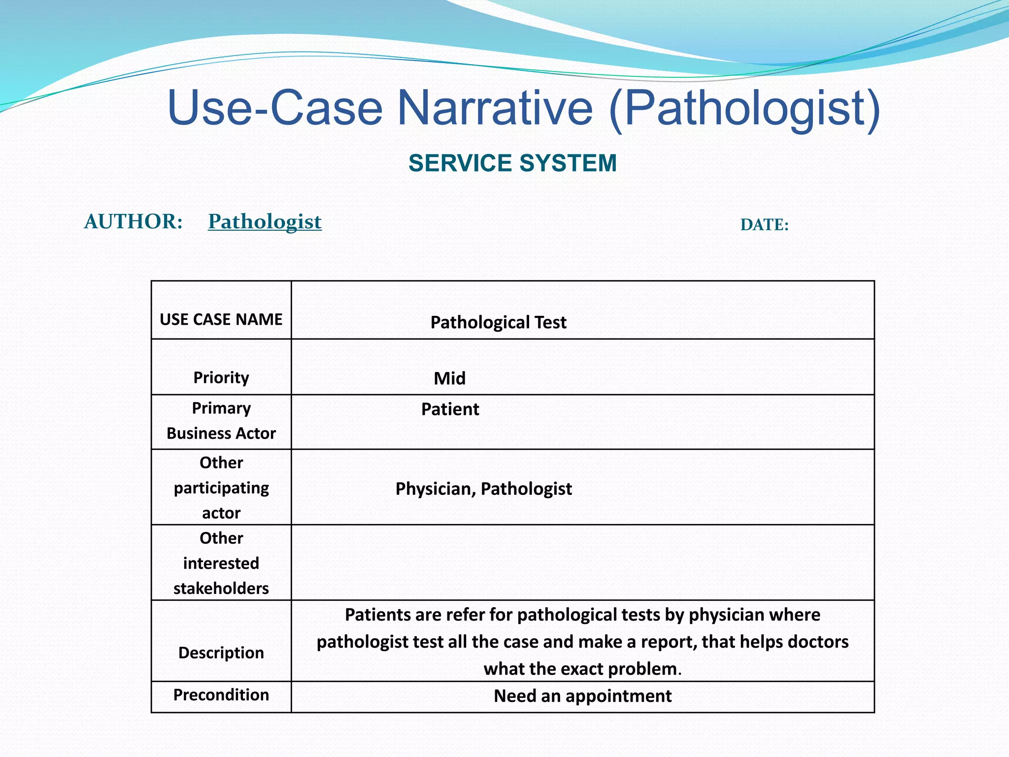Use case of hospital managment system | PPTX