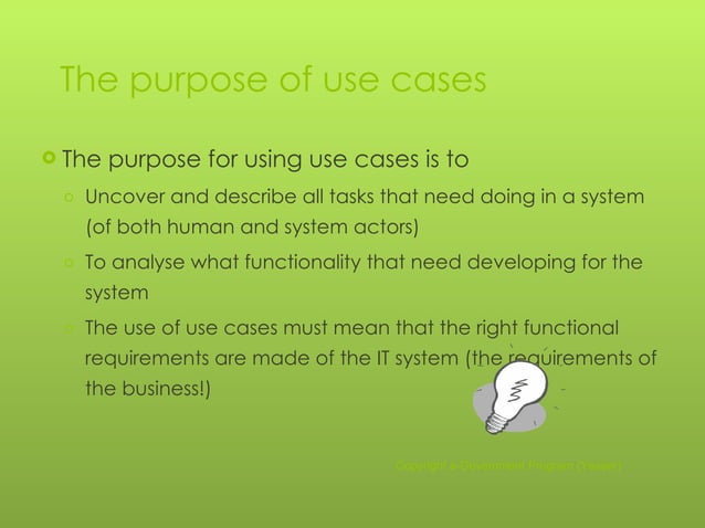 Usecase Presentation | PPT