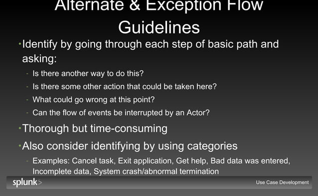 Splunk | Use Case Training | PPT