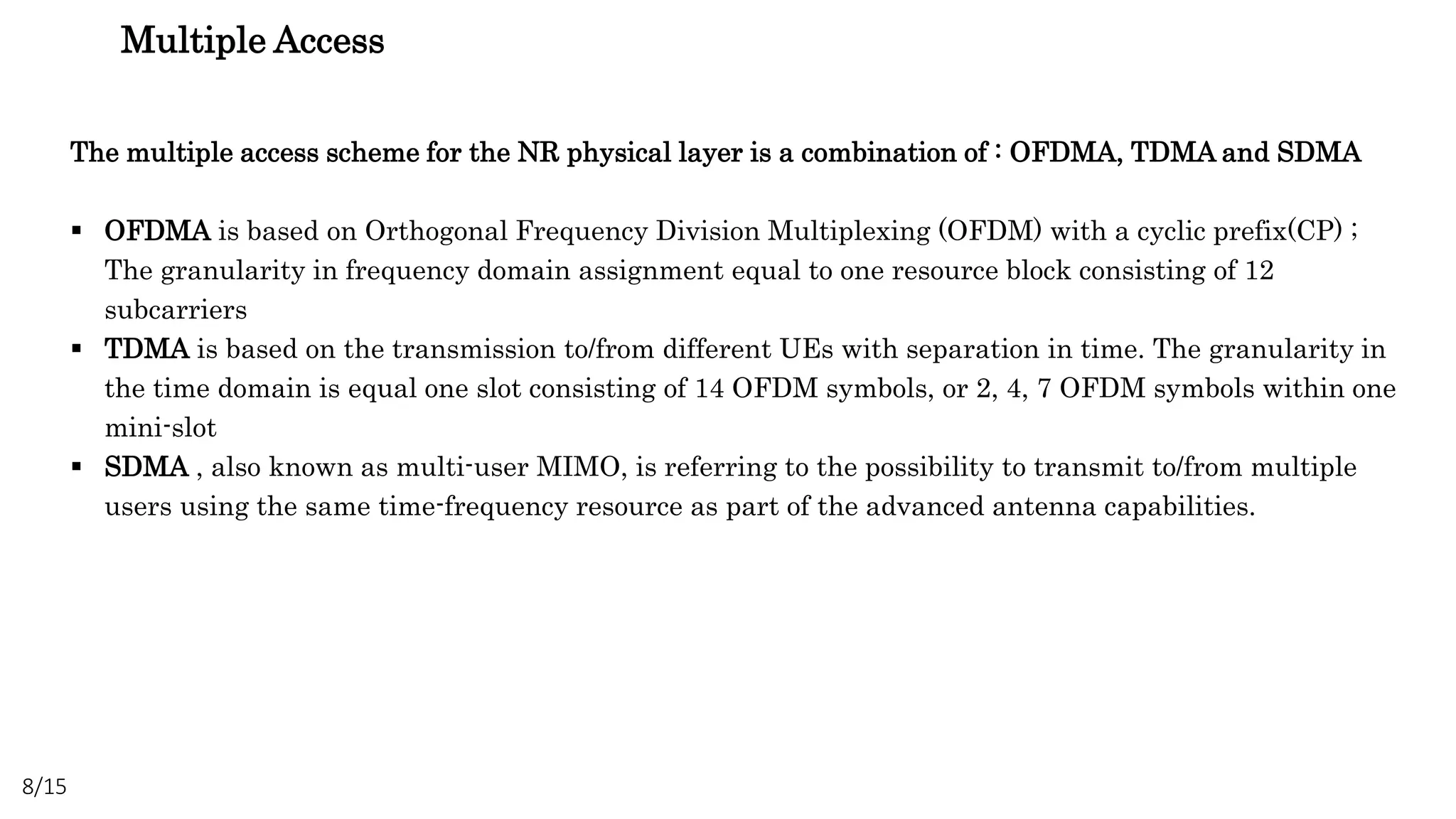 OFDM Use Cases of 5G Radio Access technology | PPTX