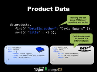 Common MongoDB Use Cases | PDF