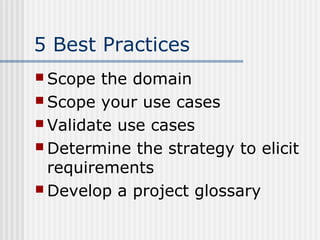 Use Case - Introduction | PPT
