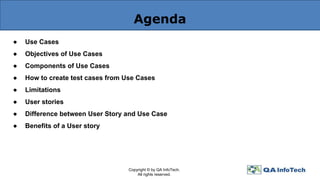 Use Cases & User Stories: An Overview | PDF