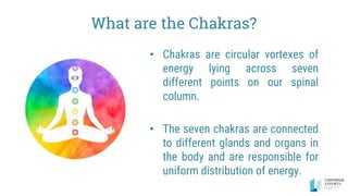 Use chakra stones of specific chakra colors to heal yourself | PPTX