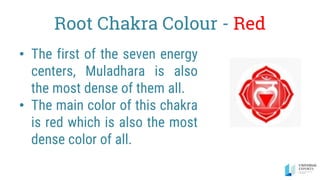 Use chakra stones of specific chakra colors to heal yourself | PPT