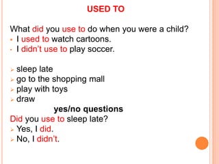 Used to | PPTX